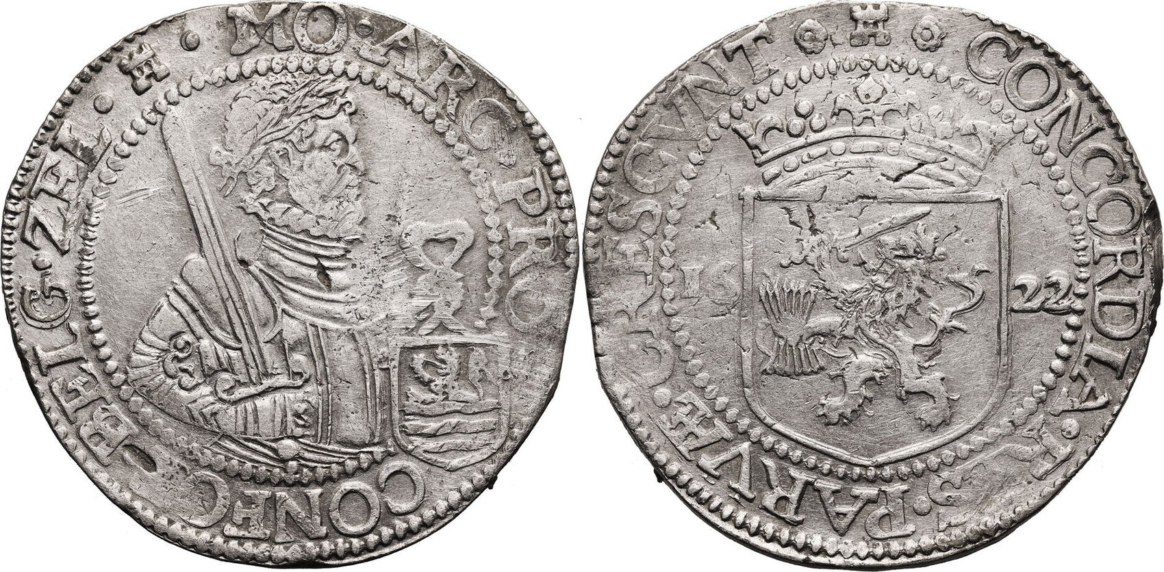 Netherlands, Zeeland Thaler (Rijksdaalder) 1622 ss+ | MA-Shops