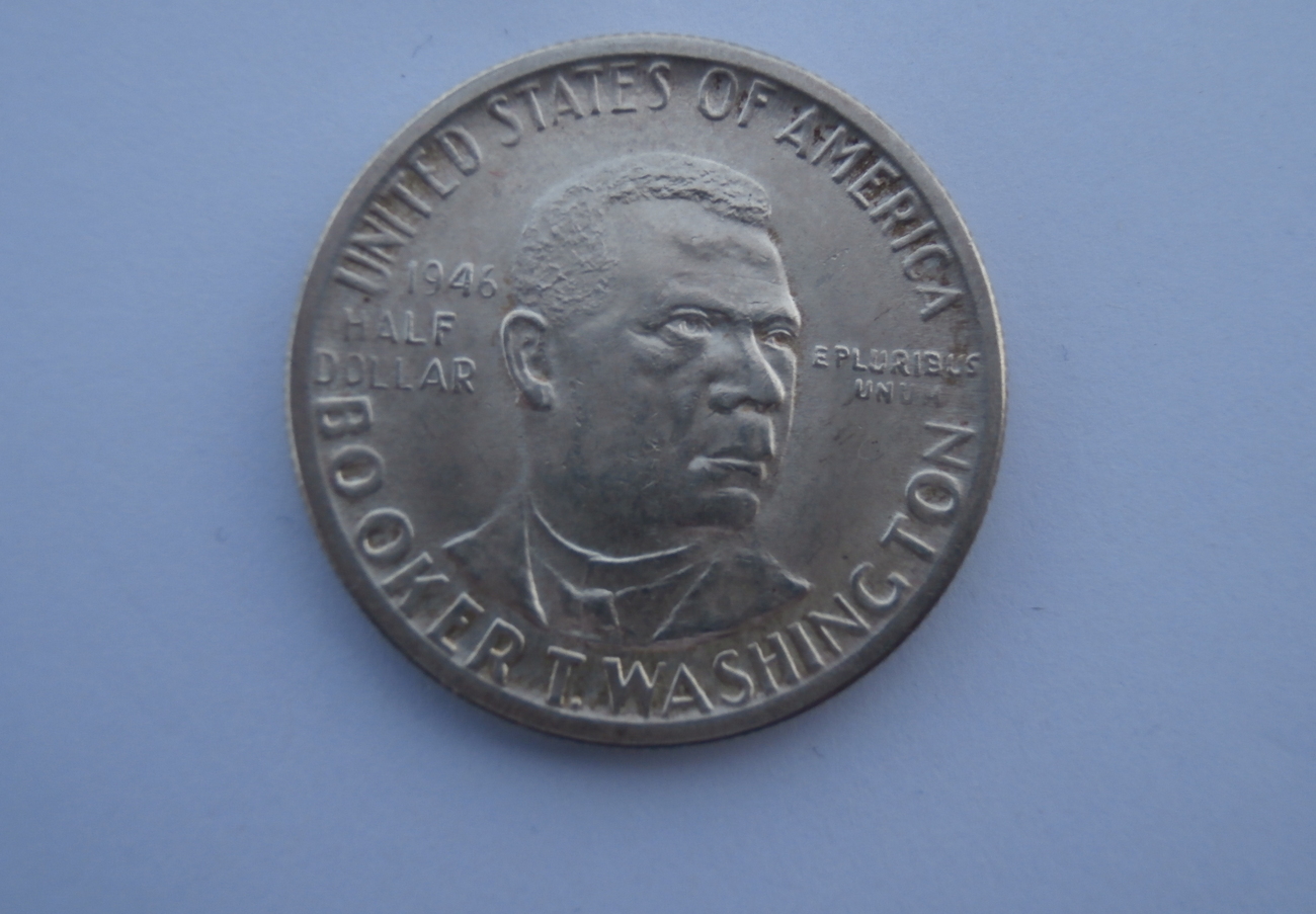USA 1946 Half Dollar Booker T. Washington Prägefrisch | MA-Shops
