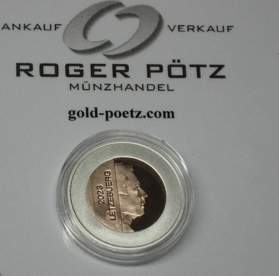 LUXEMBURG 25 Euro 2023 Helden der Pandemie Silber/Kupfer PP Polierte ...