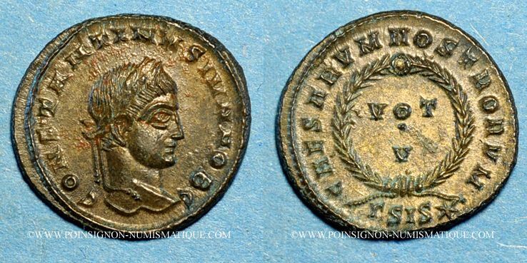 RÖMISCHE KAISERZEIT Centenionalis 320-321 n. Chr. Constantin II, césar ...