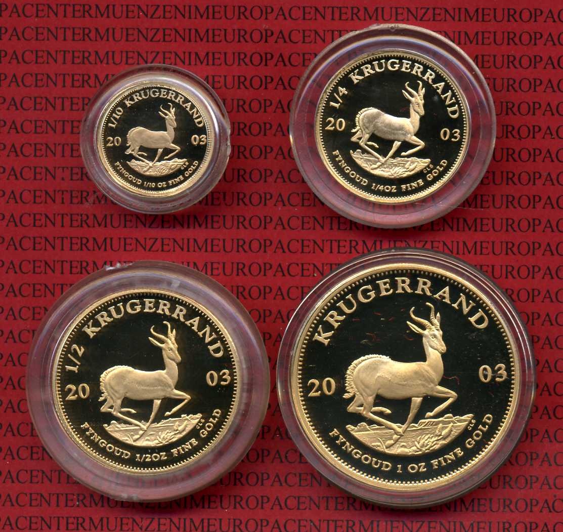 Südafrika, South Africa 1/10, 1/4, 1/2 1 Unze Krügerrand Gold Süd ...