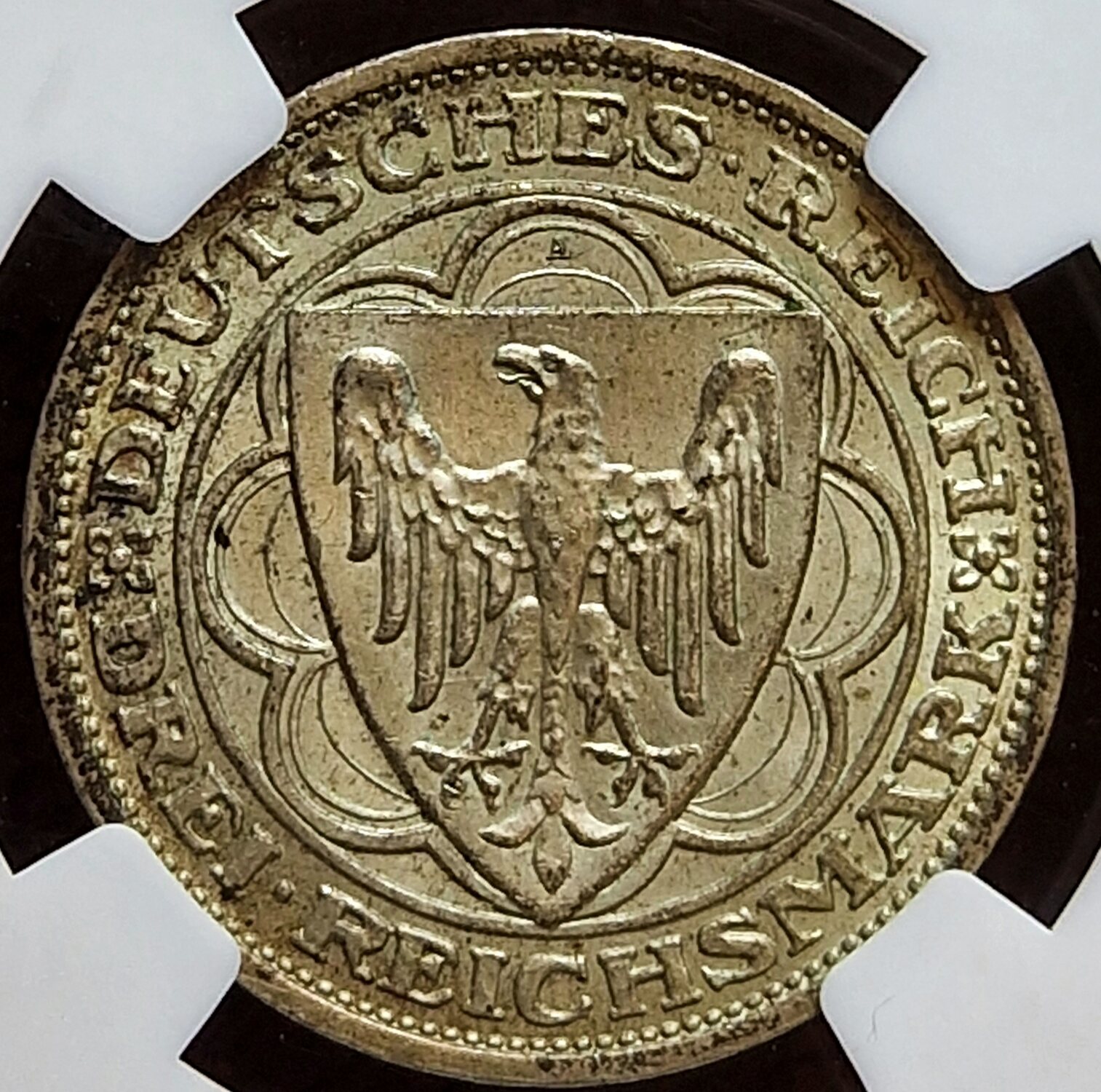 Deutschland Weimarer Republik Germany 3 Mark 1931 A Magdeburg ...