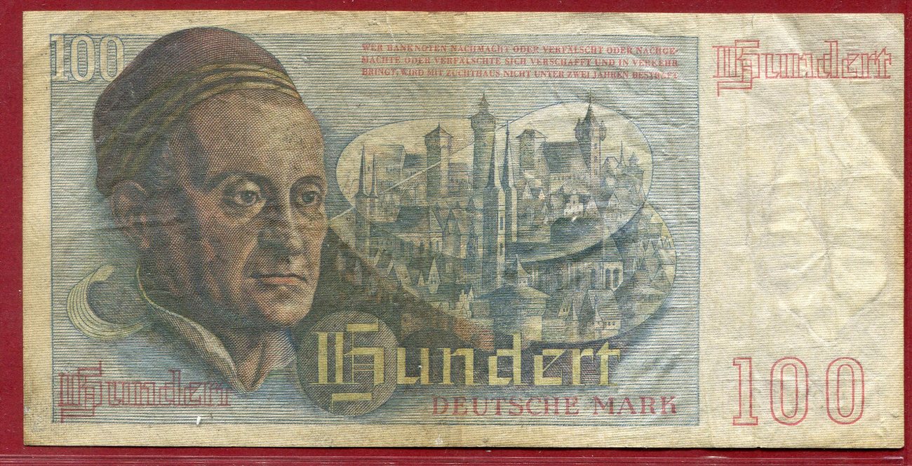 Bundesrepublik Deutschland 100 DM 1948 Bank Deutscher Länder ...