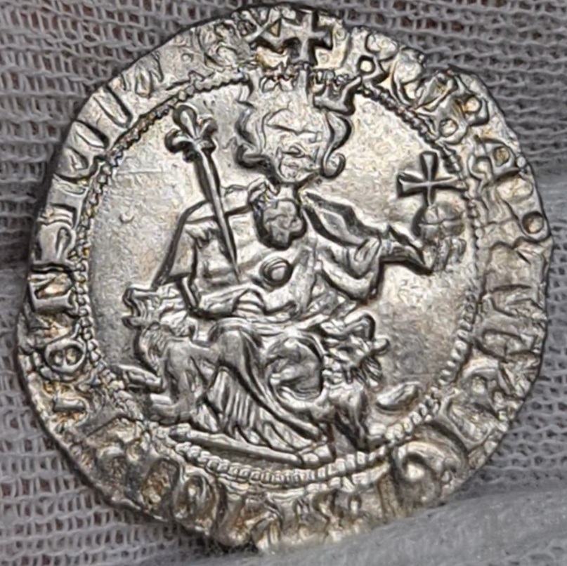 FRANCE Frankreich Provence Carlin (1309-43) Comte De Provence Robert von Anjou great mint luster ...