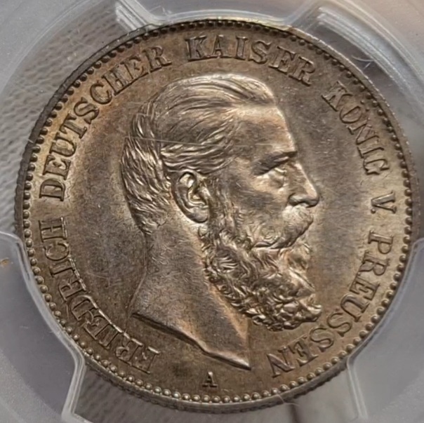 Germany Deutschland Preußen Prussia 2 Mark 1888 - A Friedrich III ...