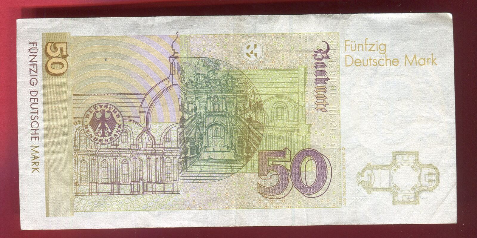 BRD 50 DM Deutsche Mark 1996 Balthasar Neumann - Serie DU...K4 ...