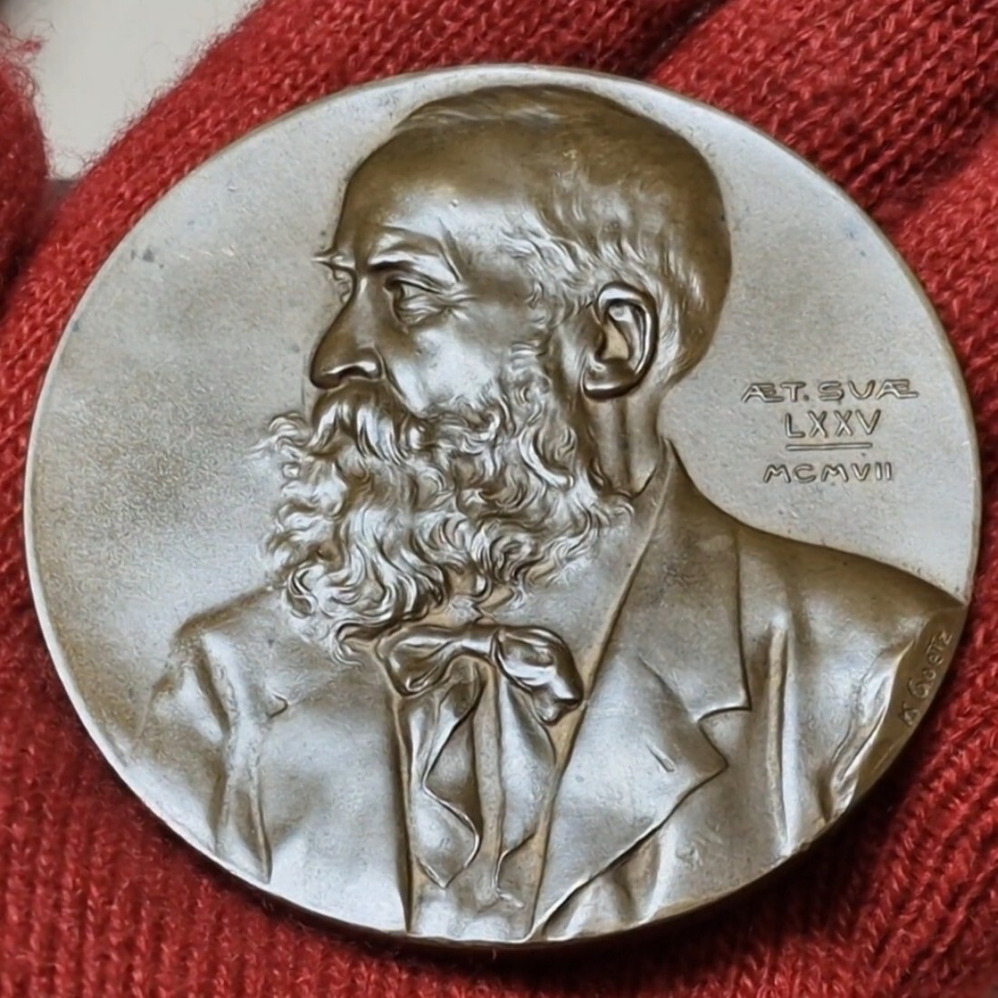 Karl Goetz Deutschland Weimarer Republik Germany Bronze ohne Randpunze ...