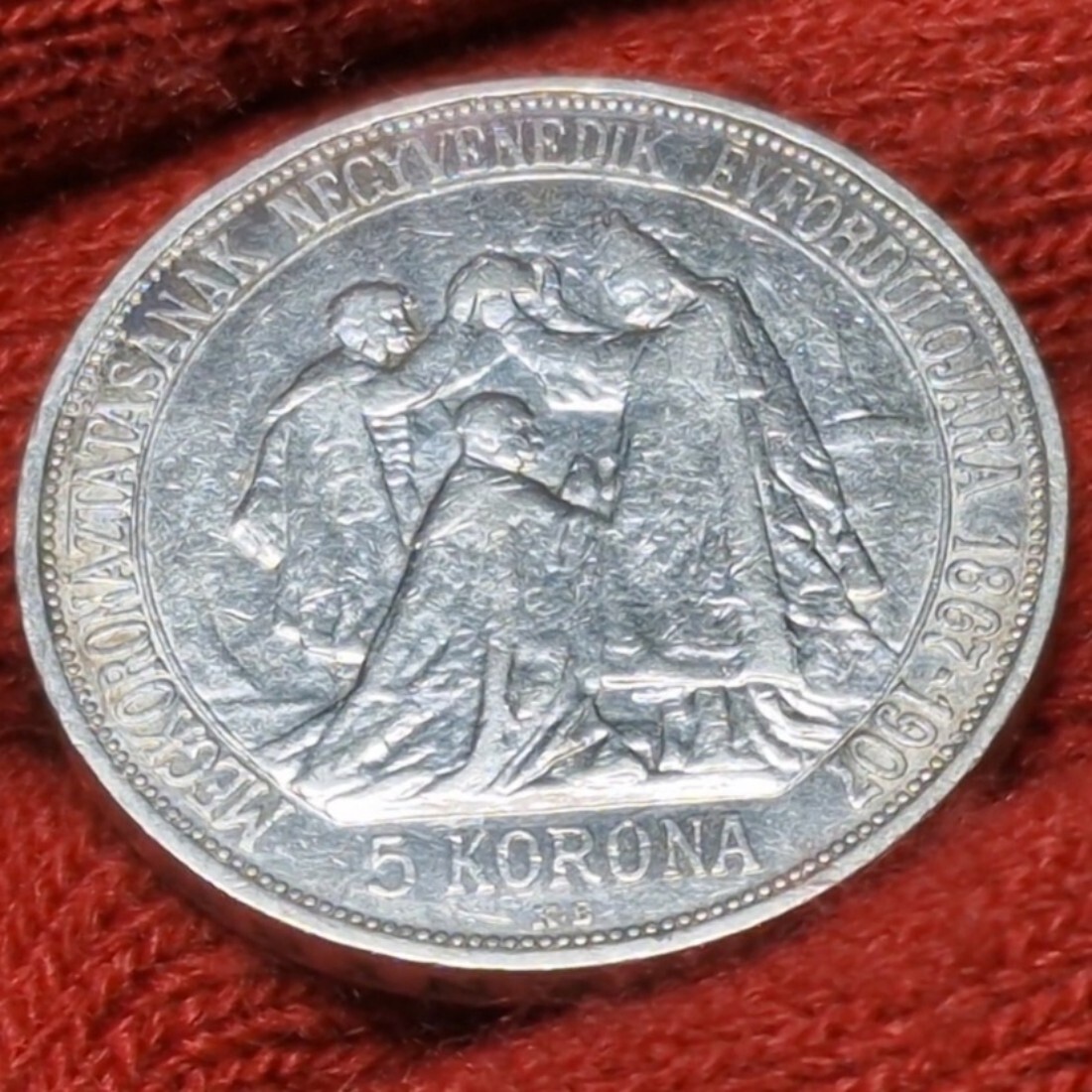Ungarn K u.K Monarchie Österreich 5 Koruna Kronen 1907 Franz Joseph I ...