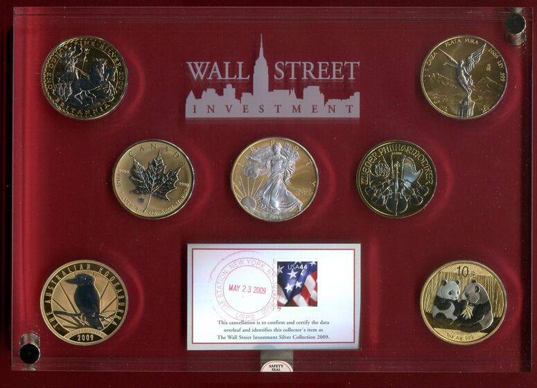 USA, Kanada, China, Australien, Österreich etc 7 x 1 Unze Silber ...