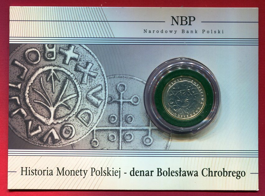 Polen 5 Zloty Silbermünze 2013 Geschichte der polnischen Münzen - Der Denar von Bolesław Chrobry ...