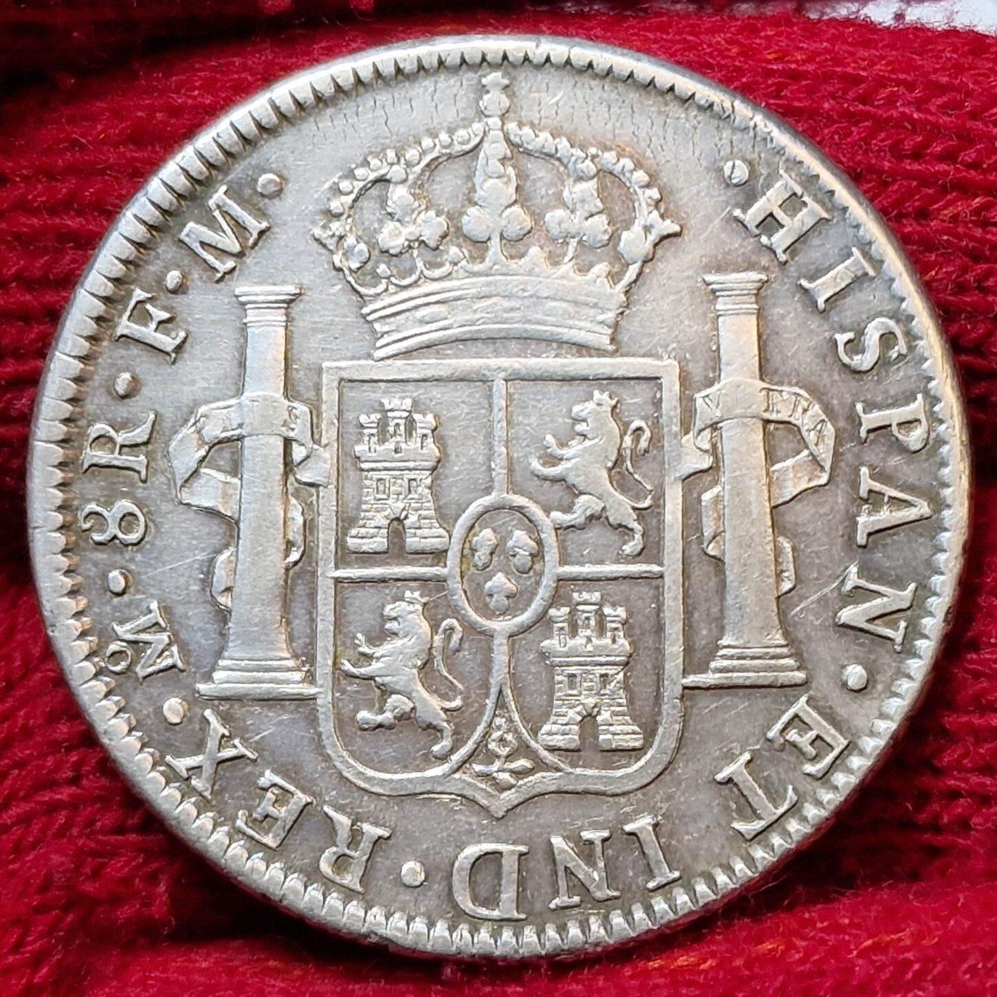 Mexico 8 Reales 1798 Karl IV. Carolus IIII.MO FM ss + Patina | MA-Shops