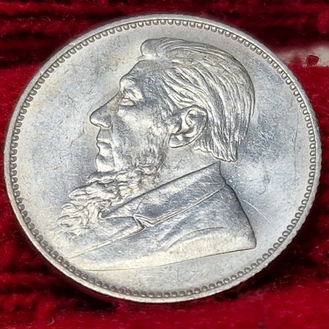 Republik Südafrika South Africa ZAR 1 Shilling 1897 Paul Ohm Krüger ...