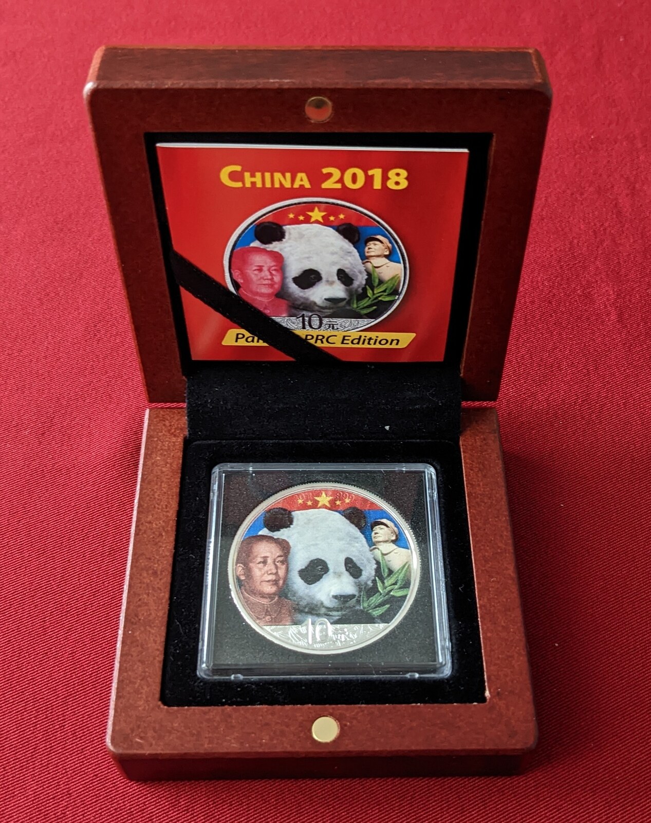 China 10 Yuan Silbermünze - kleine Auflage 2018 Panda - 125th ...