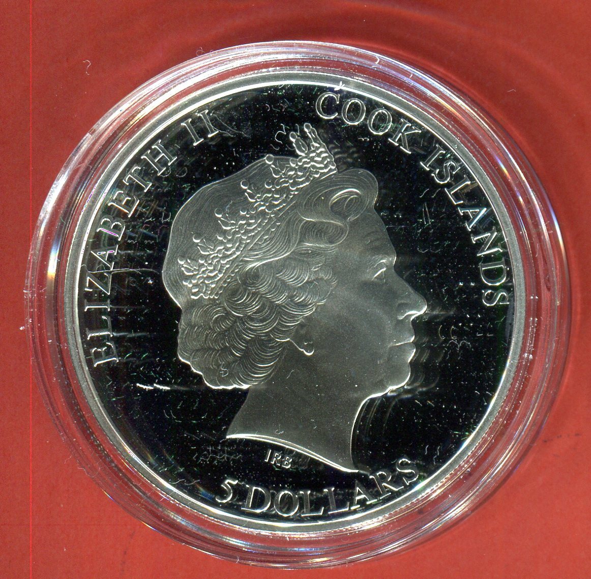 Cook-Inseln, Cook Islands 5 Dollar Silbermünze 2012 PGA Tour - Golf ...