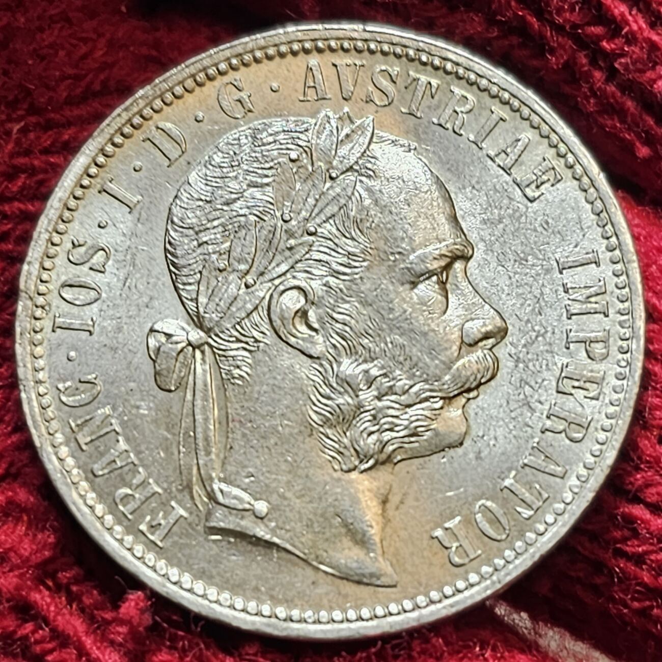 Österreich Ungarn KuK Monarchie Florin Gulden 1878 Franz Joseph I. Wien prfr. | MA-Shops