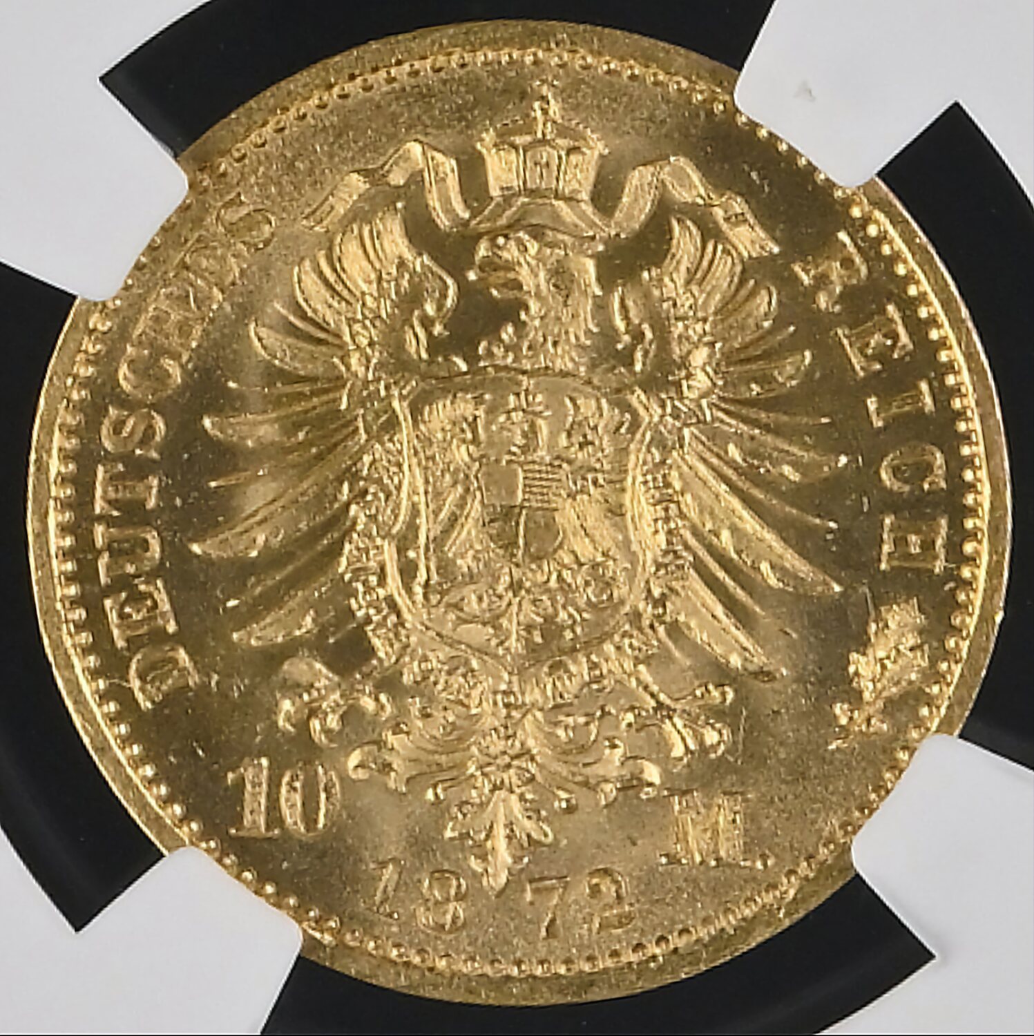Deutschland Germany Kaiserreich Preußen 10 Mark Gold 1872 A Kaiser ...