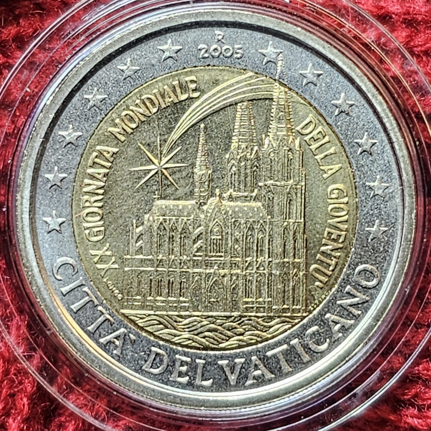 Vatikan Vatican 2 Euro 2005 XX. Weltjugendtreff Köln Dom Cologne ...