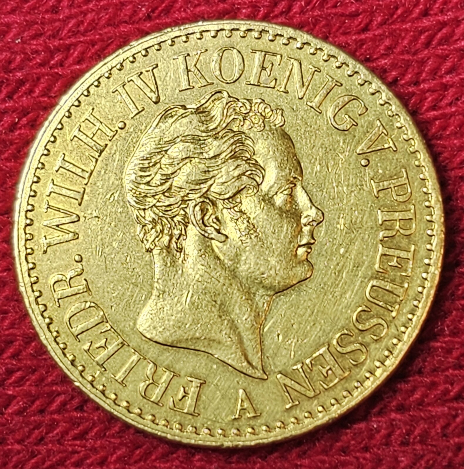 Brandenburg Preußen Königreich 2 Doppelter Double Friedrich D'Or 1852 ...