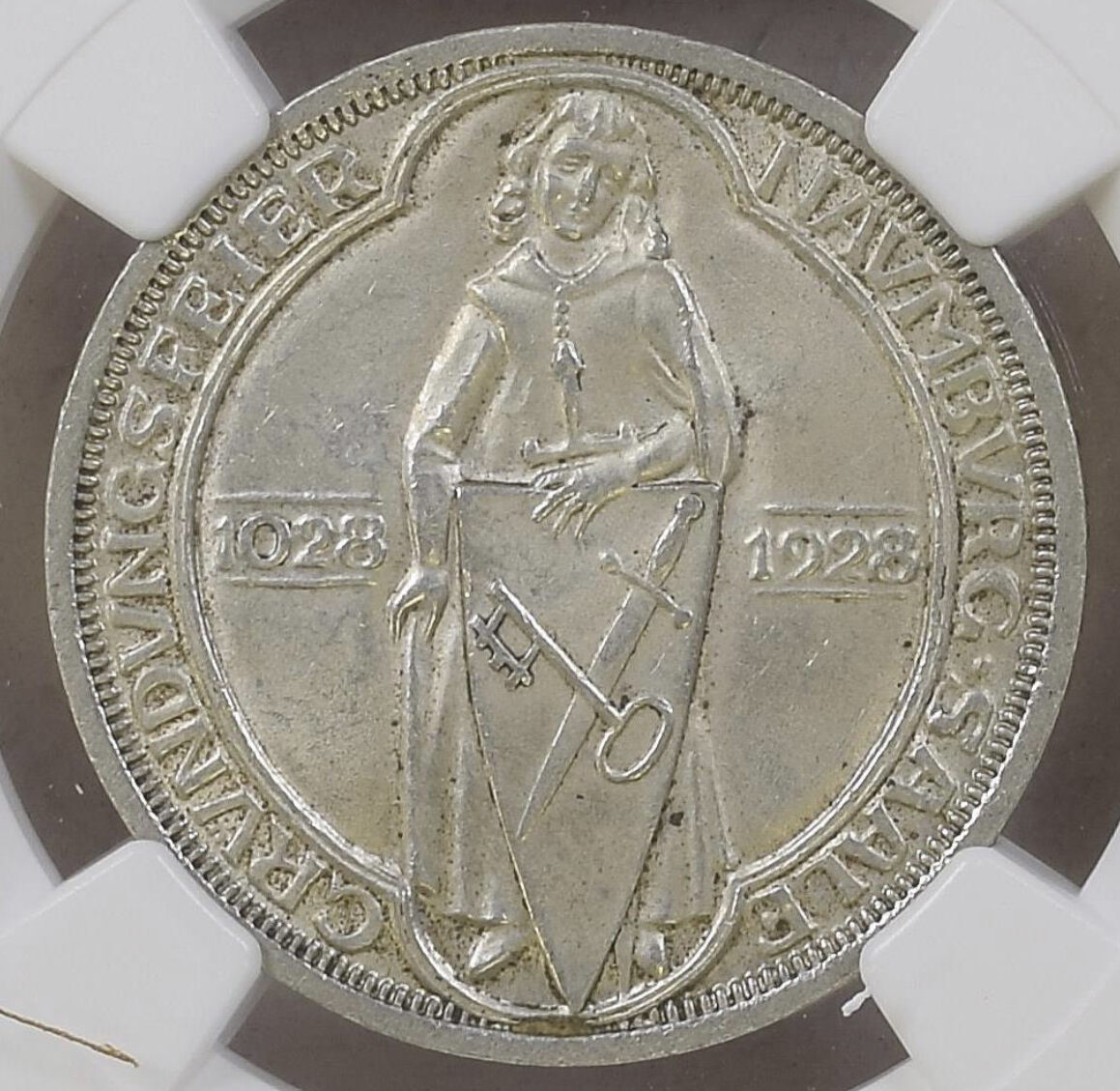 Weimarer Republik Germany Deutschland 3 Mark 1928 A 900 Jahre Naumburg ...