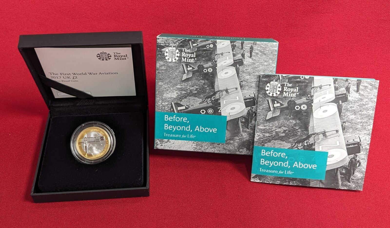 Großbritannien 2 Pfund Silbergedenkmünze teilvergoldet 2017 Before, Beyond, Above - UK £2 Silver ...