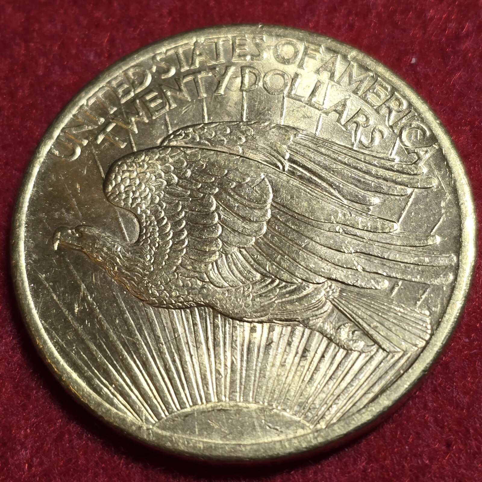The United States of America USA 20 Dollars erster Typ ohne Motto 1907 ...
