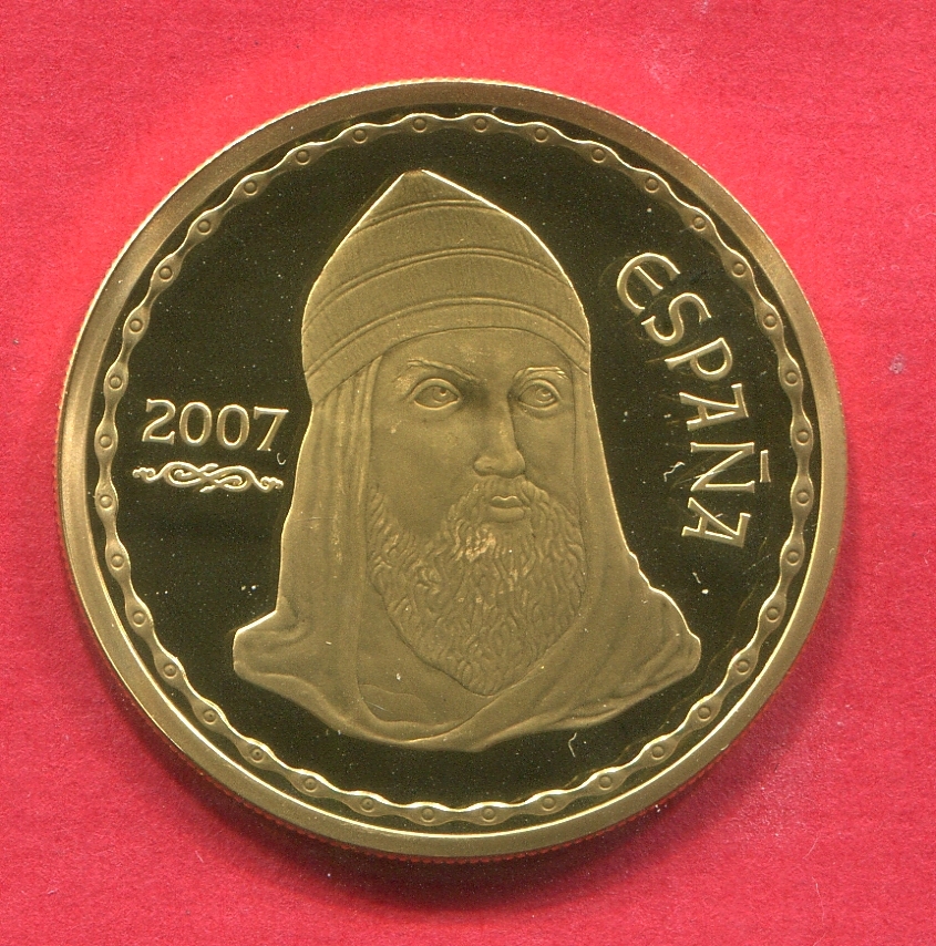 Spanien Spain 200 Euro Gold 2007 El CID E Babieca Del Cantar De Mio Cid ...