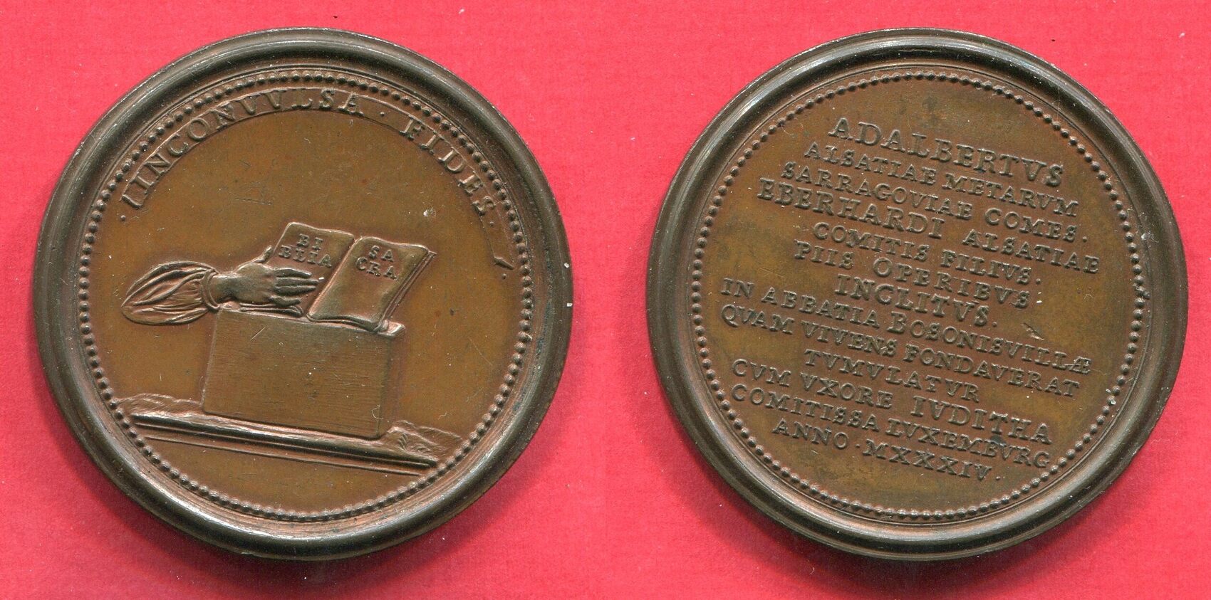 Frankreich Lothringen Herzogtum Lorraine Luxemburg Bronzemedaille ...