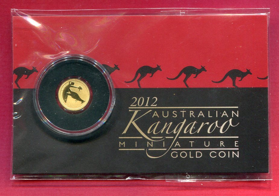 Australien 2 Dollars Gold 2012 Australian Kangaroo - Känguru ...