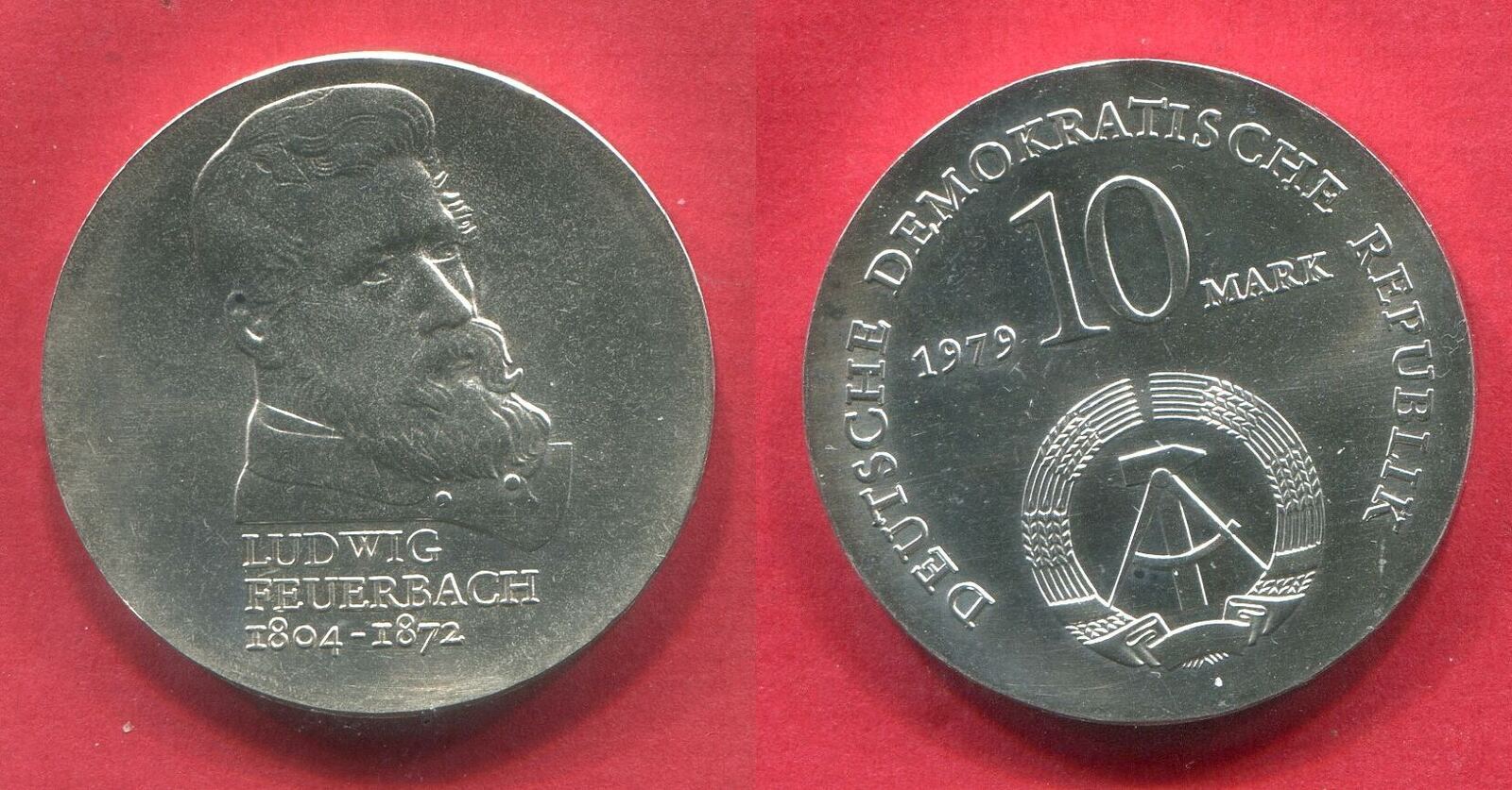 Deutsche Demokratische Republik DDR 10 Mark Gedenkmünze 1979 ...