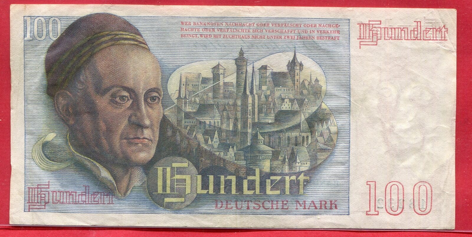 Bundesrepublik Deutschland Western Germany 100 DM Deutsche Mark DM 1948 ...