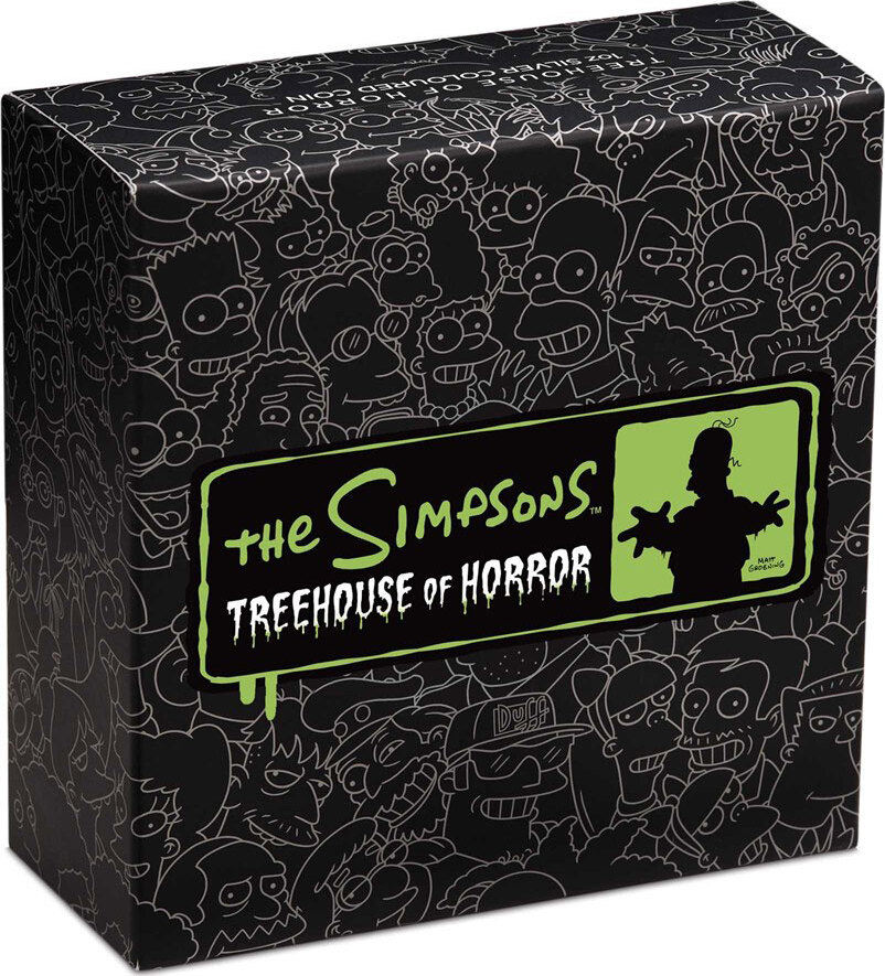 1 Dollar TREEHOUSE OF HORROR Simpsons 1 Oz Silver Coin 1$ Tuvalu 2022 ...