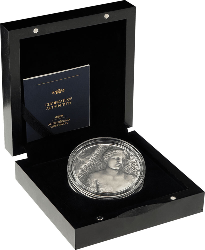 5 Dollars VENUS DE MILO 2 Oz Silver Coin 5$ Niue 2023 Antique Finish ...