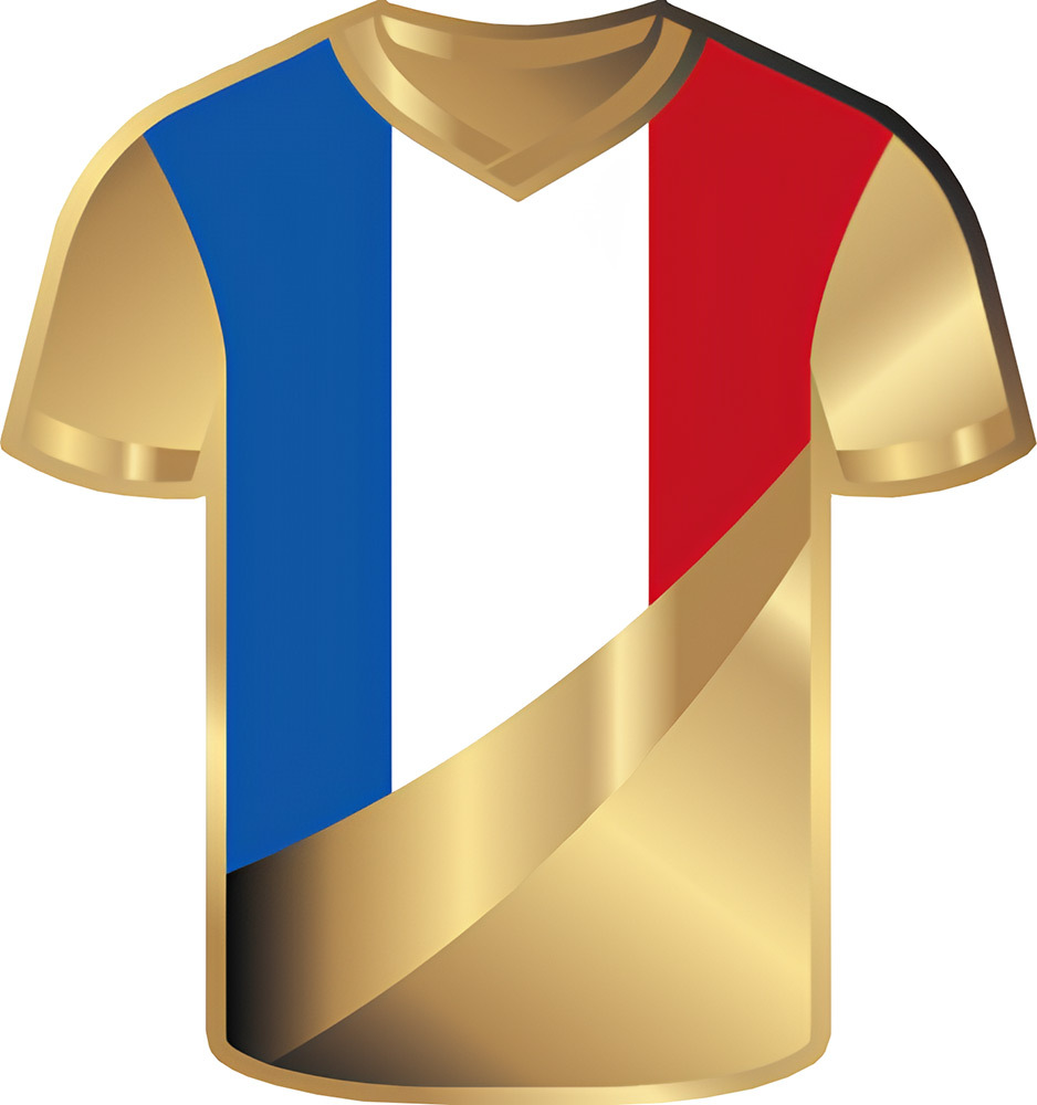 FRANCE JERSEY Sport Icons 1 1000 Oz Gold Coin 3000 Francs Chad