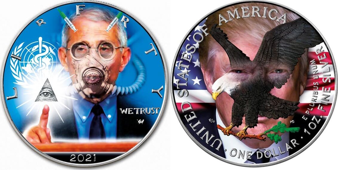 United States 1 Dollar DEEP STATE II LETHAL INJECTION American Eagle 1 ...