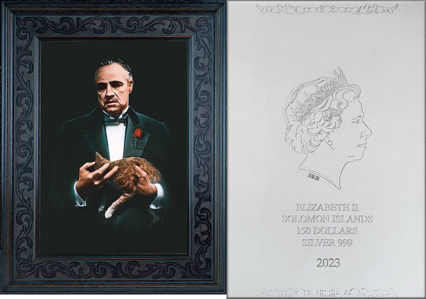 100 Dollars GODFATHER Francis Ford Coppola 50th Anniversary 1.5 Kg Kilo ...