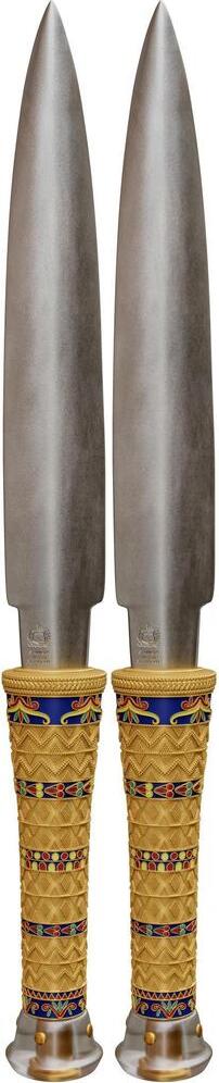 KING TUTANKHAMUN DAGGER 2 Oz Silver Coin 5 Tala Samoa 2025 Antique ...