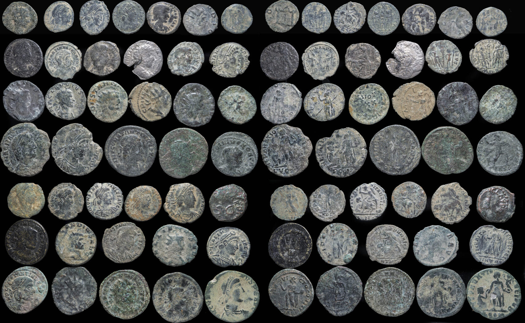 Roman Empire Roman Coins, 40 pieces Lot. | MA-Shops