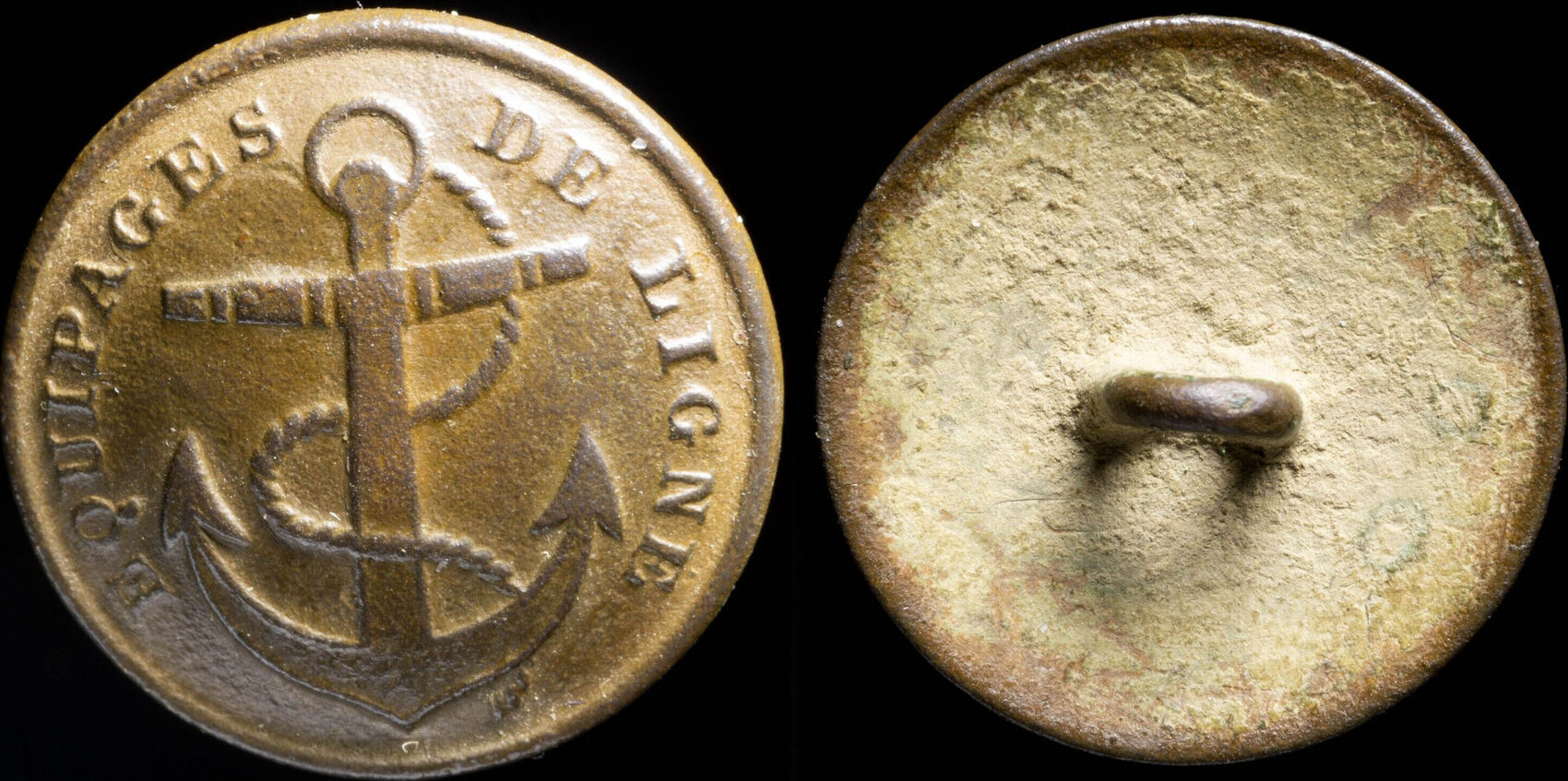 BUTTONS MILITARY Button Military French, Equipage de Ligne, 18 mm. | MA ...