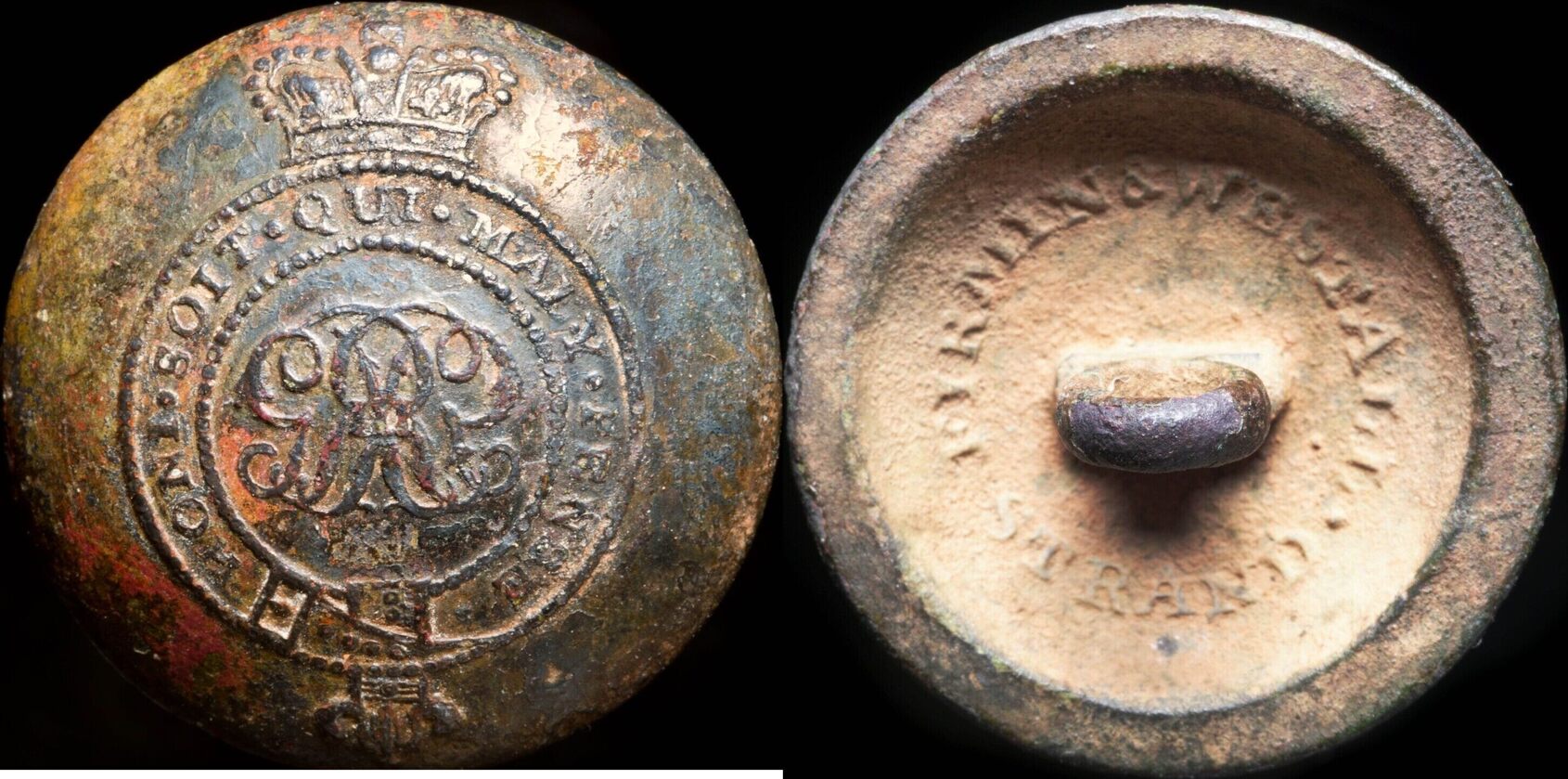 MILITARY BUTTONS British Button Military, Napoleonic Wars - 22 mm. ss ...