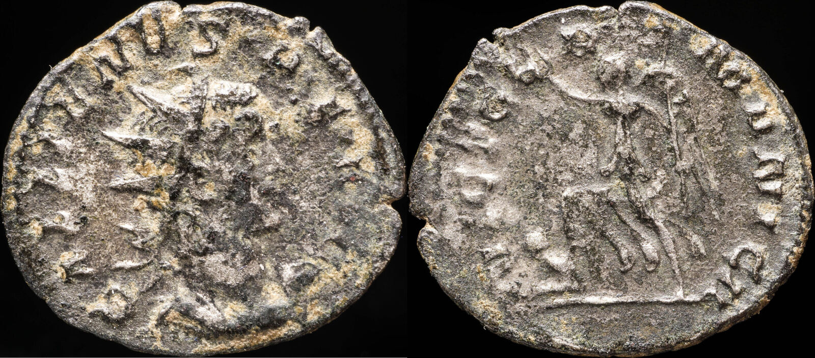 Roman empire Gallienus - VICTORIA GERMANICA - 23 mm / 2.58 gr. | MA-Shops