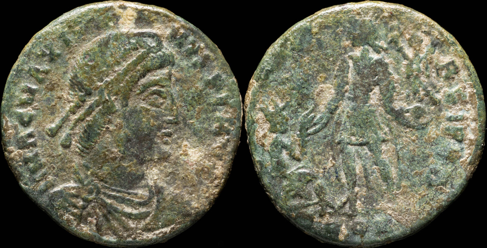 Roman Empire Magnus Maximus - REPARATIO REIPVB, Arles - 22 mm / 5.18 gr ...