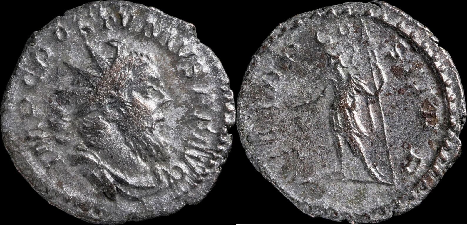 Roman Empire Postumus - PM TR P COS II PP - 22 mm / 4.16 gr. | MA-Shops