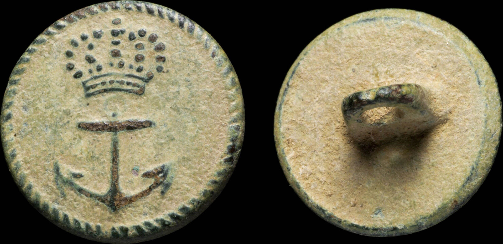 BUTTONS MILITARY Button Spanish Navy, Napoleonic War, 15 mm. ss | MA-Shops