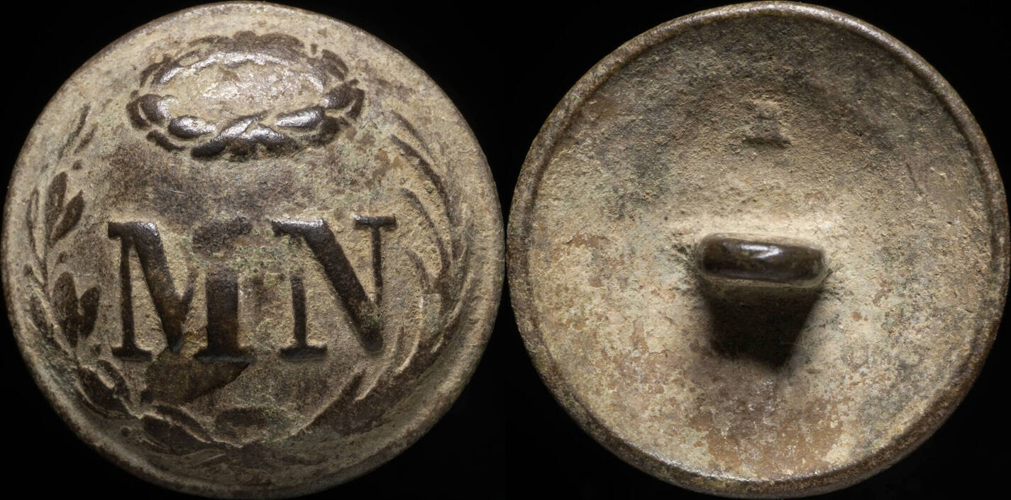 Roman Empire Button Milicia Nacional, Napoleonic wars, 20 mm. ss | MA-Shops