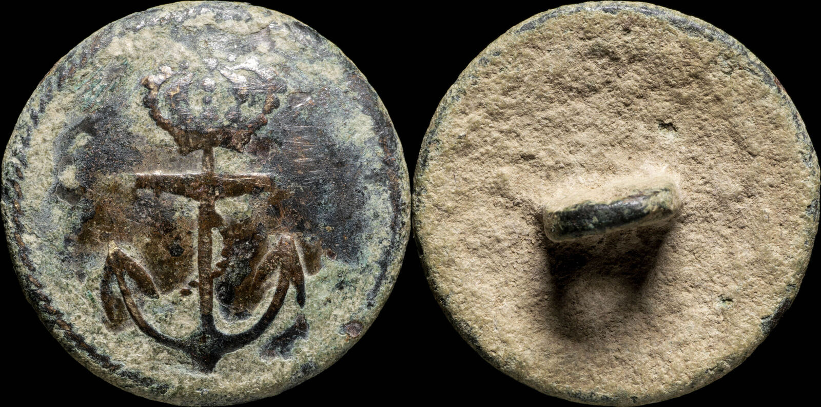 BUTTONS MILITARY Button Spanish Navy, Napoleonic War, 22 mm. ss | MA-Shops