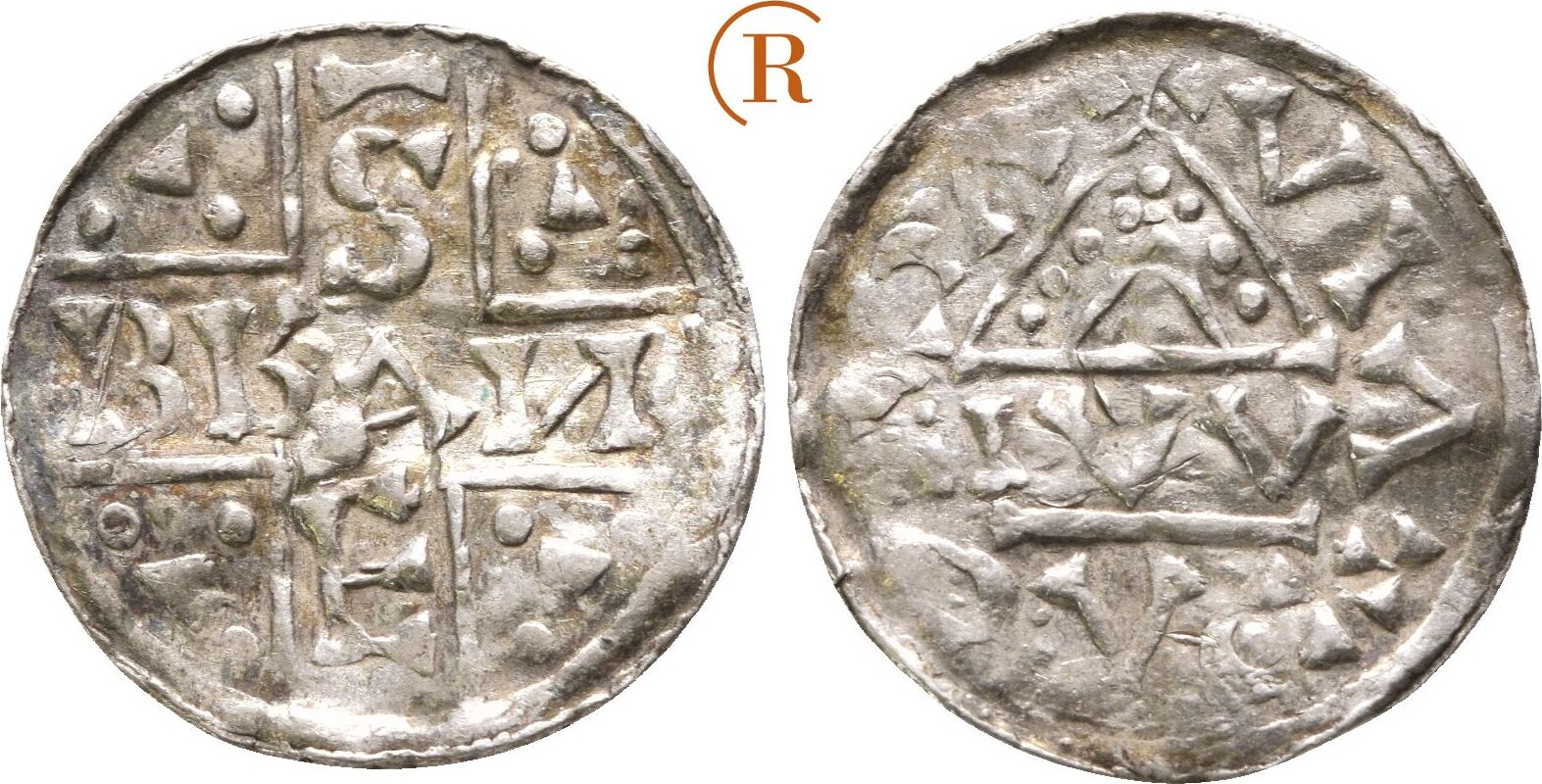 Augsburg Bistum: Denar. Beischlag. Sehr interessant Bruno, 1006-1029 ...