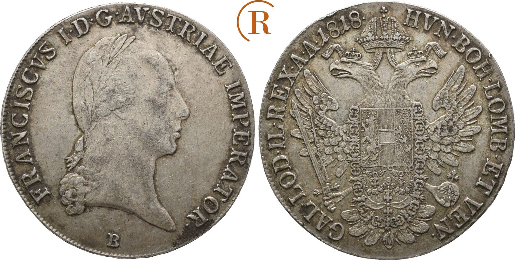 Habsburg: Taler Kremnitz 1818 B Franz II, 1792-1835: ss | MA-Shops