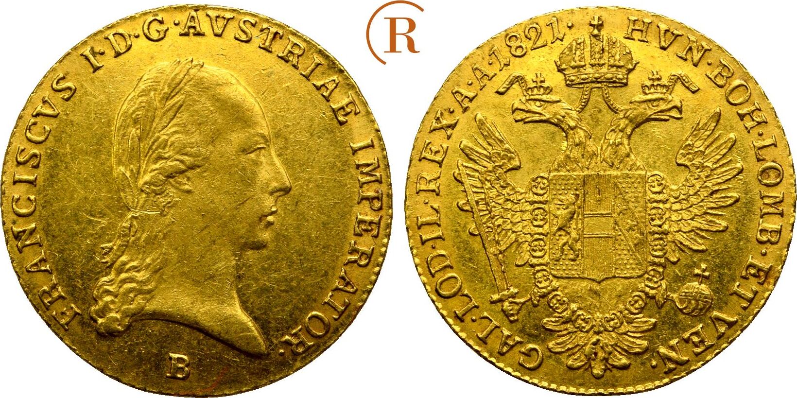 Habsburg: Dukat Kremnitz 1821 B Franz I, 1804-1835: vz-stgl | MA-Shops