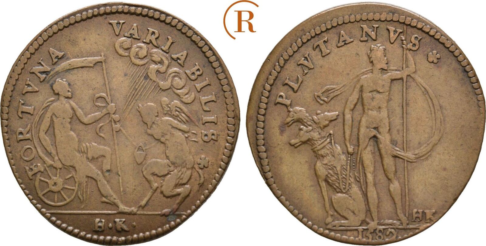Nürnberg: Rechenpfennig 1582 Hans Krauwinkel ss | MA-Shops