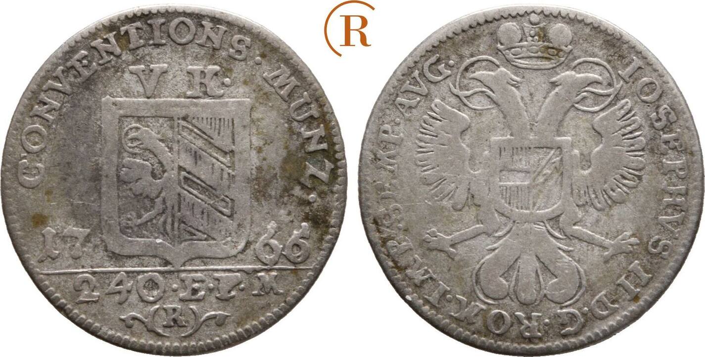 Nürnberg Stadt: 5 Kreuzer 1766 ss | MA-Shops